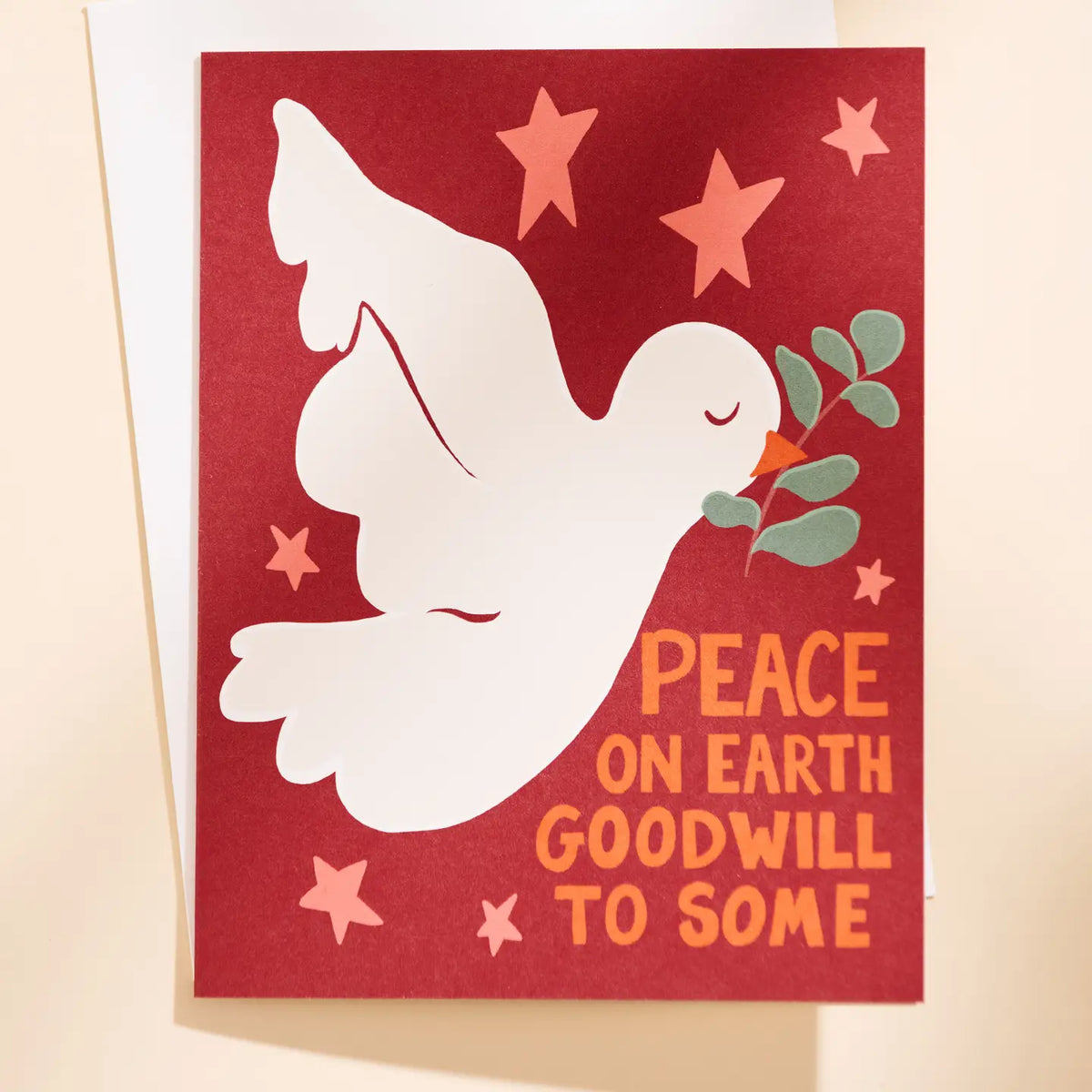 Peace on Earth Greeting Card – Elf Leaf Farm